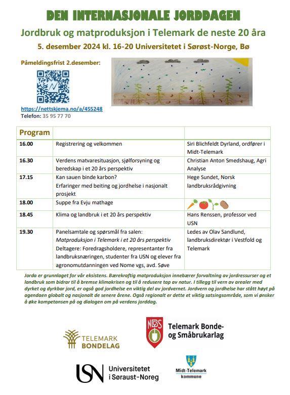Den internasjonale jorddagen 2024 - Midt-Telemark kommune